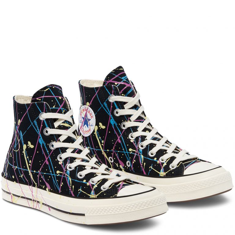 Converse Chuck 70 High Top Archive Paint Splatter Black - Suellen Meski ...
